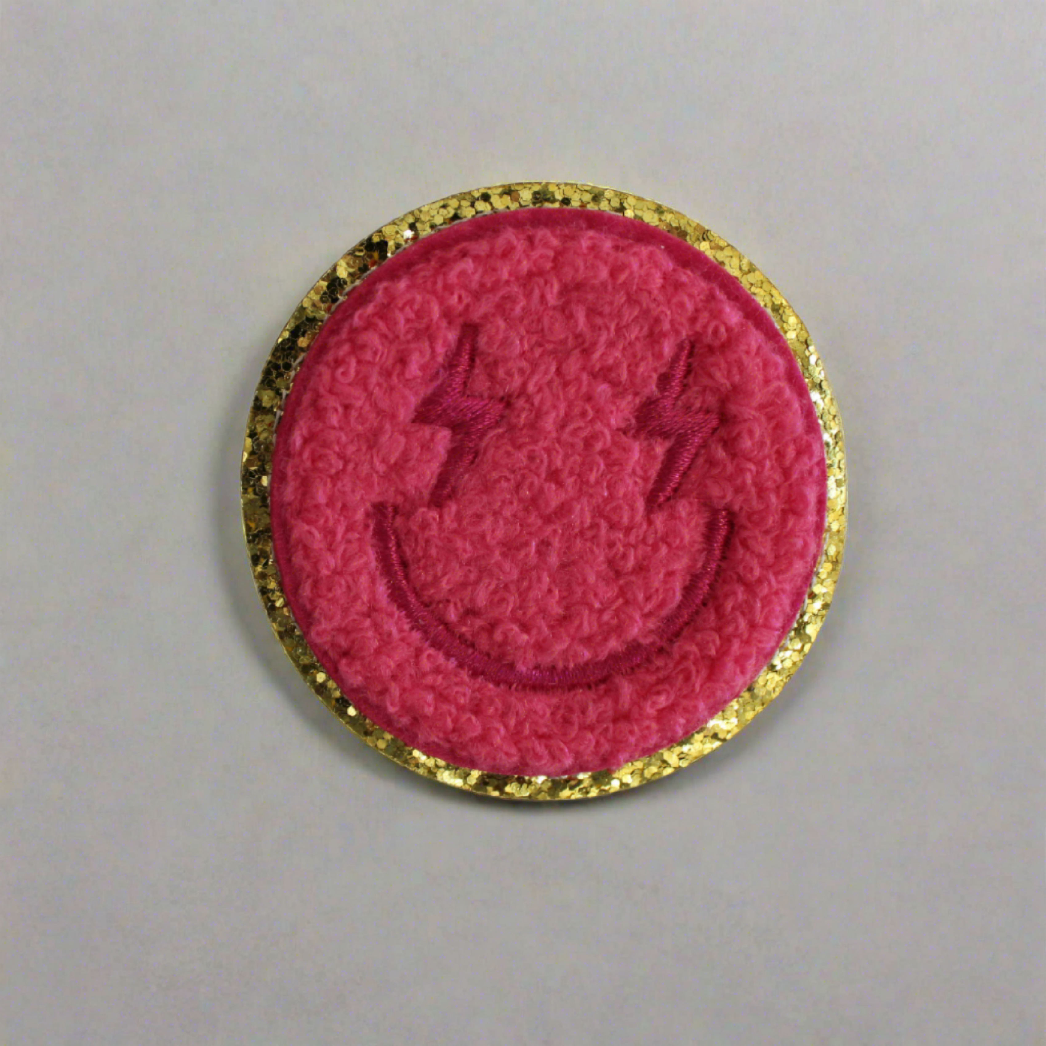 Preppy Smiley Face Patch – Southern & Chic Creations LLC